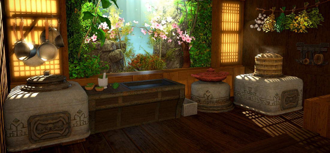 Ava Rose & Boom Hauer FFXIV Housing Commissions